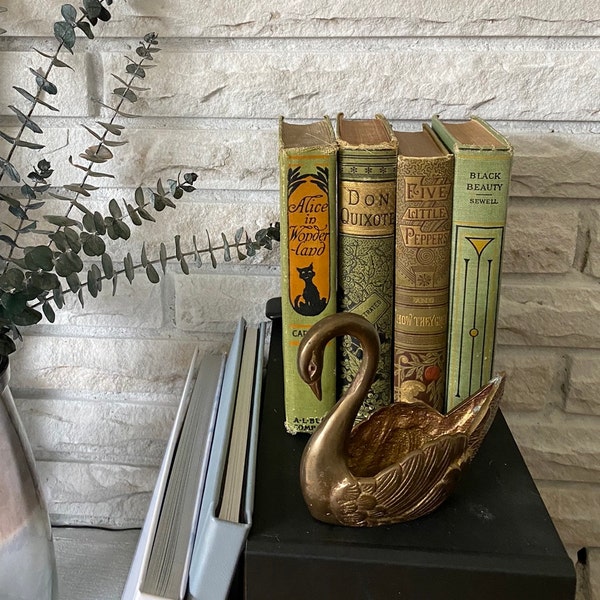 Vintage Black Book Collection. Lot Decorative Vintage Black Hardcover ...