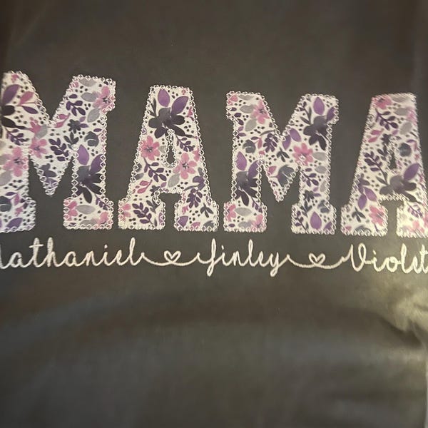 Colorful Varsity Letter Arch TEACH Embroidered Sweatshirt Simple ...