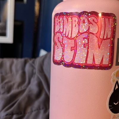 Bimbos in STEM Sparkle Sticker Weather-resistant Vinyl Sticker ...