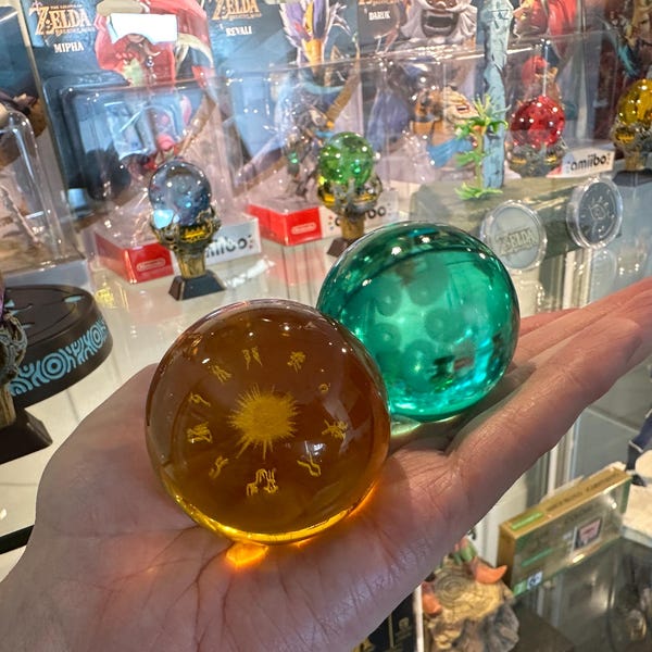 The Legend of Zelda Blessing Light Crystal Ball, the Legacy of the Wise ...
