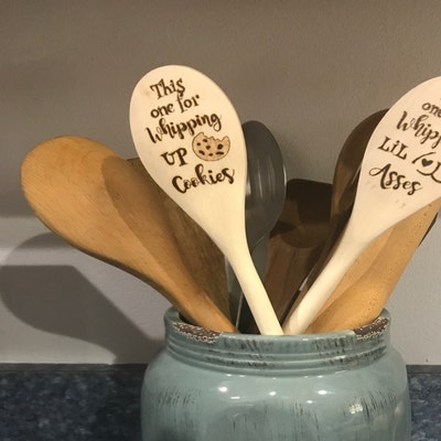 Farm Sweet Farm Spoon Set Farmhouse Wood Burned Spoon Set - Etsy