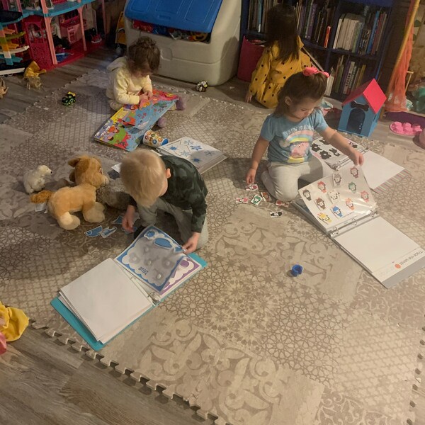 Winter Toddler Busy Book Printable, Snowman Themed Activities, Winter ...