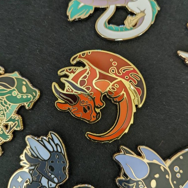 Clay Pin - Etsy