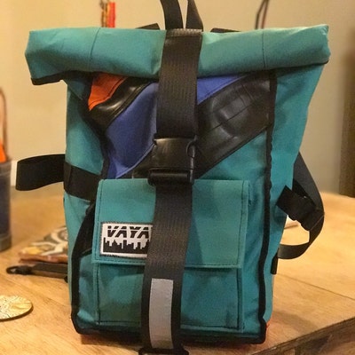 Simple Rolltop Backpack - Etsy