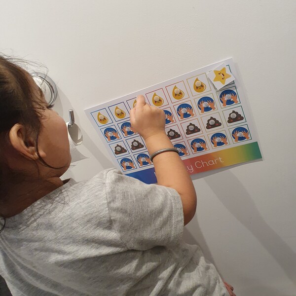 Personalised Potty Chart | Potty Training, Toilet Training, EYFS ...