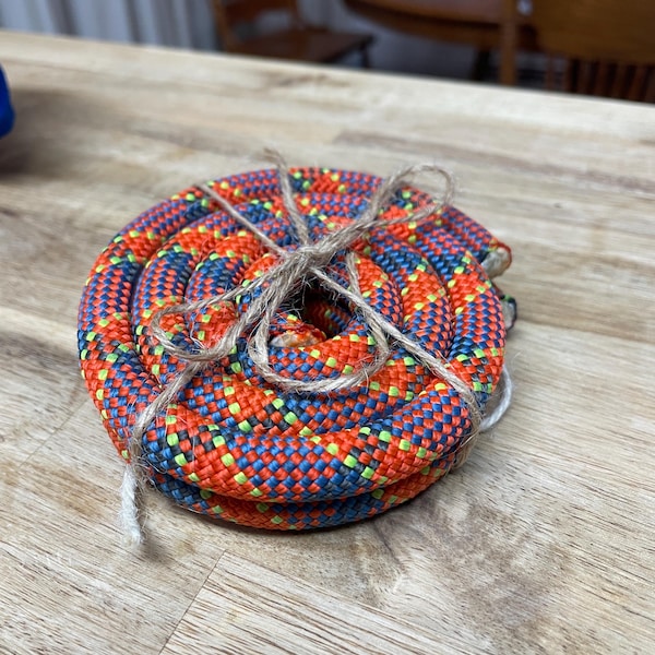Recycled Rock Climbing Rope Drink Coaster - Upcycled Drinkware - Etsy