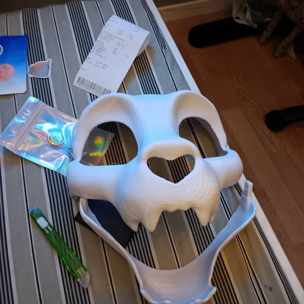 SHARK-DRAGON HEAD Base Fursuit 3D Printed - Etsy