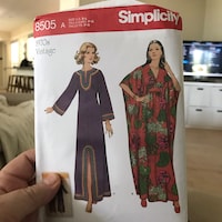 Plus-size Caftans, Dresses Sewing Pattern Simplicity S9102 Sizes 16-24 New and Uncut - Etsy Canada