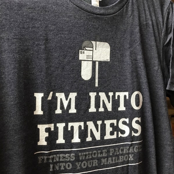 I'm Into Fitness, Postal Worker, Postal Shirt, Rural Carrier, Gift for ...