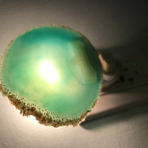Agate Night Light Geode Night Light Agate Slice Light Bedroom Night ...