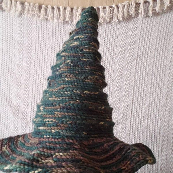 Black Witch Hat Sparkly Wizard Hat Fantasy Hat Cosplay Hat Shock ...