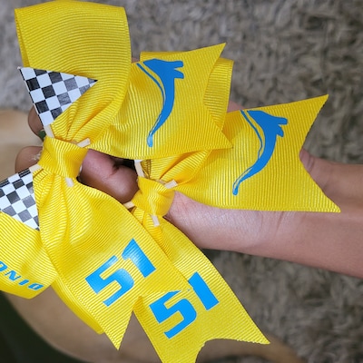 Disney cruz Ramirez Inspired Bow - Etsy