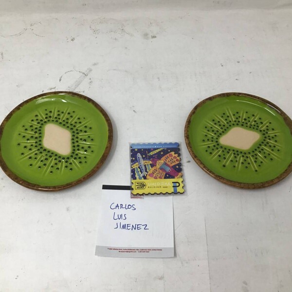 Set of Strawberry & Daisy Spoon Rest, Handmade Ceramic Tea Spoon Holder ...