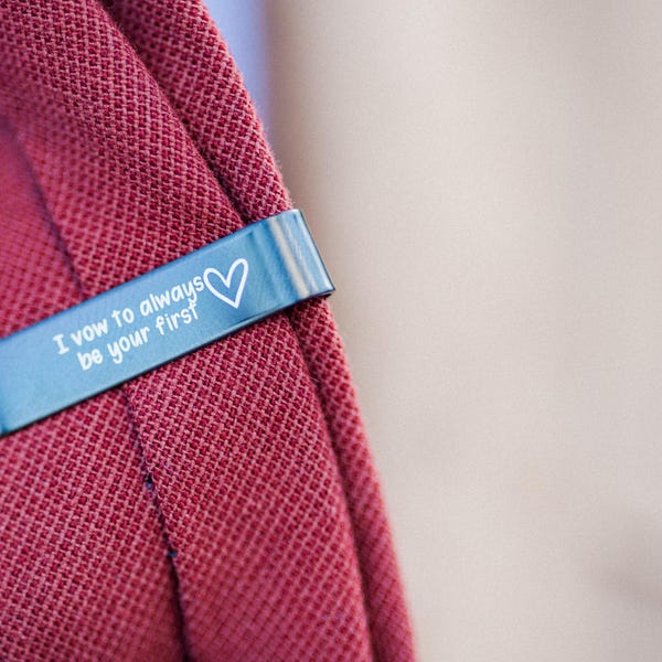 Custom Engraved Tie Bar, Engraved Tie Clip, Personalized Gift for ...