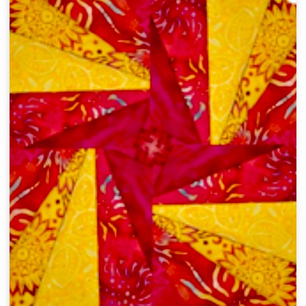 Brix Paper Piecing Pattern - Etsy