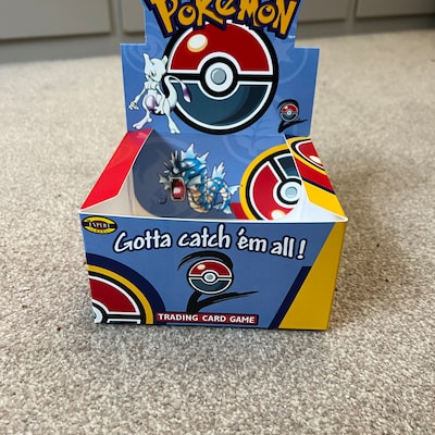 Filled & Sealed Vintage Proxy Pokemon Trading Card Game Booster Box ...