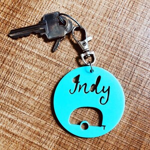 Personalised Caravan Keyring-bag Tag-personalized-van-camping - Etsy ...