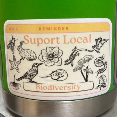 Support Local Biodiversity Environmental Preservation Original Art ...