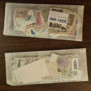 Beautiful Worldwide Stamp Collection Lots in 50 Stamps-off Paper ...