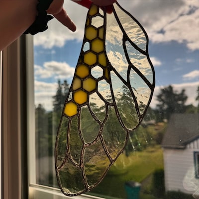 PATTERN Sunburst Panel Stained Glass Pattern Digital Download: Hobby ...