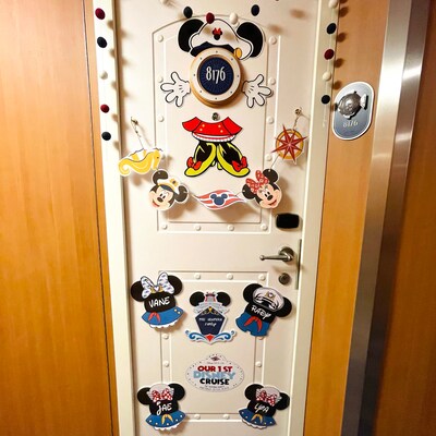 Our 1st Disney Cruise Ship Name Tag Family Magnet Personalized Disney ...