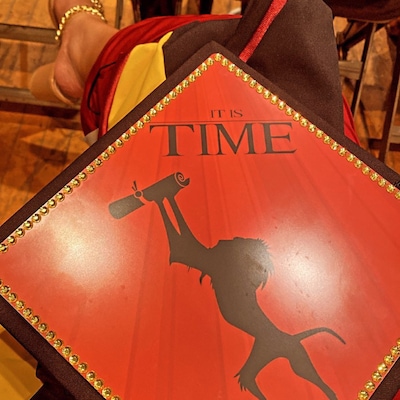 Grad Cap Topper Lion King Grad Cap It's Time , Graduation Cap ...