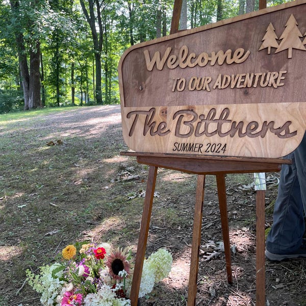 Custom USA National Parks Sign | Personalized Wedding Sign | National ...