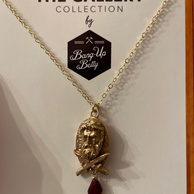 Nope Middle Finger Necklace - Etsy