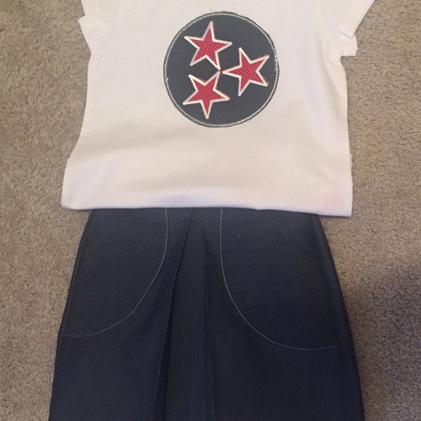Tennessee Circle - Embroidery Applique - 9 Sizes, TN, State, Applique ...
