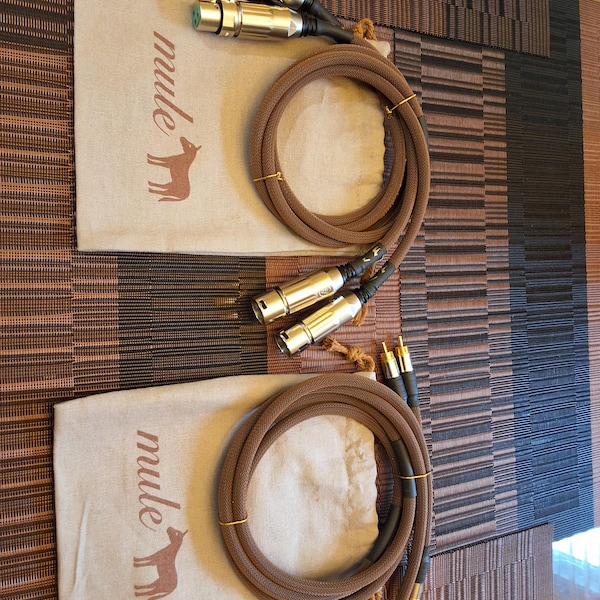 Premium Audiophile XLR Balanced Interconnect Cable Set | Mogami 2534 ...