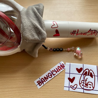 SKZ Stray Kids Lightstick Decal Sticker Love Stay - Etsy UK