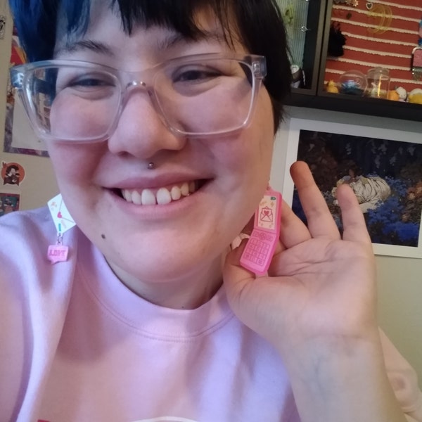 Fruit Juice Asymmetrical Drop Earrings - Etsy