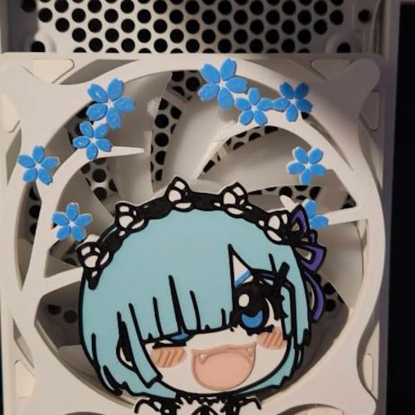 Butterfly Gaming Computer Fan Shroud/ Grill /cover Custom 3D Printed ...