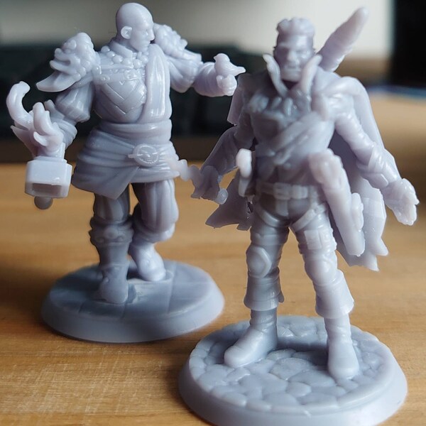 Chibi Dire Rat NPC Miniature 32mm Scale by Titan Forge With Base ...