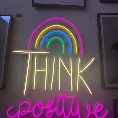 Vision Neon Wall Art Led Neon Sign Neon Wall Decor Neon - Etsy