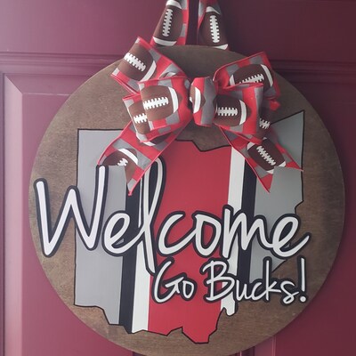 Ohio Browns Stripes Sign, Browns Cleveland Sign, Cleveland Football ...