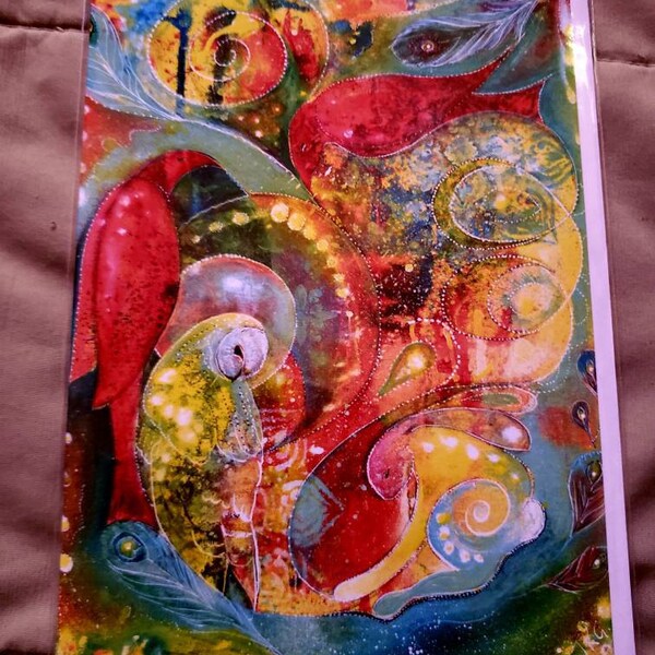 Colourful Fine Art Magical Creatures Giclee Print, Fairytale Wall Decor ...
