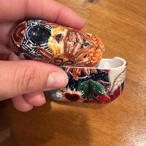 AirPod Case Vintage Mosaic Collage Accessories Girly Cute Gold Sun 2nd ...