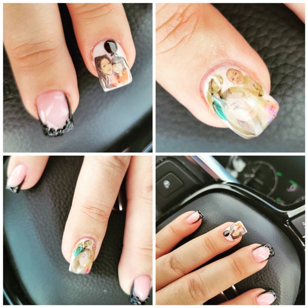 Custom Photo Nail Art Waterslide Decals | Custom Water Decals for ...