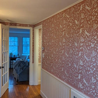 Forest Pattern Wall Stencil, Floral Wall Stencils for Painting ...