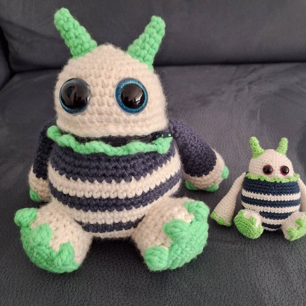Worry Monster Crochet Pattern PDF - Etsy
