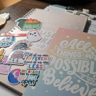 ADHD Hyperfocus on Switch Sticker, Neurodiversity Sticker for Mental ...