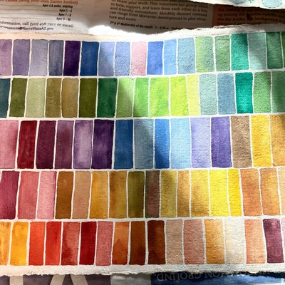 Renesans Watercolor Paint Half Pan. Professional Artist Grade. - Etsy