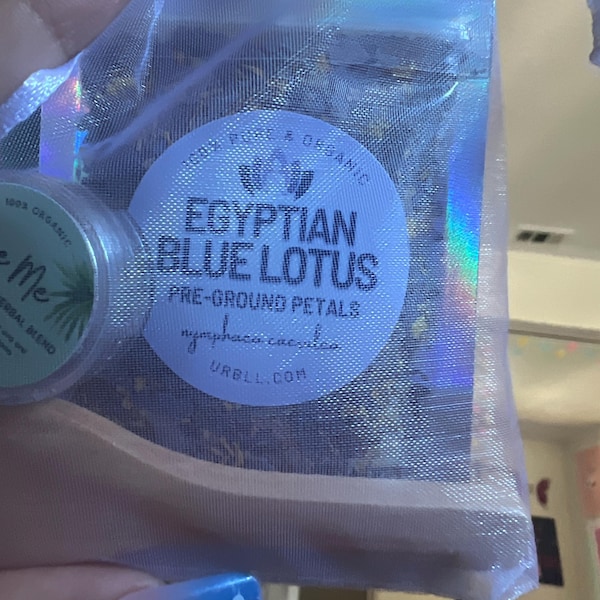 Triple Lotus Pre-ground Blend Egyptian Blue Lotus Sacred White Lotus ...