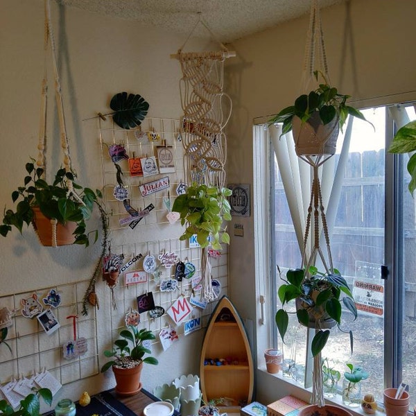 Tall Rustic Fiber Art Arch Jute Wall Hanging, Rope Arch Sculpture, Tall ...