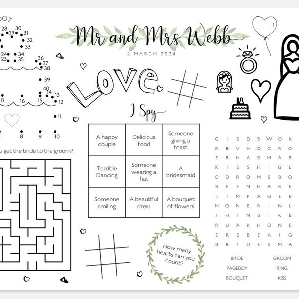 Personalised First Dance Sweepstake With 99 Songs Wedding Activity ...