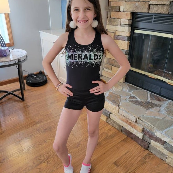 Beautiful Scatter Rhinestone CHEER Tank Top - Etsy