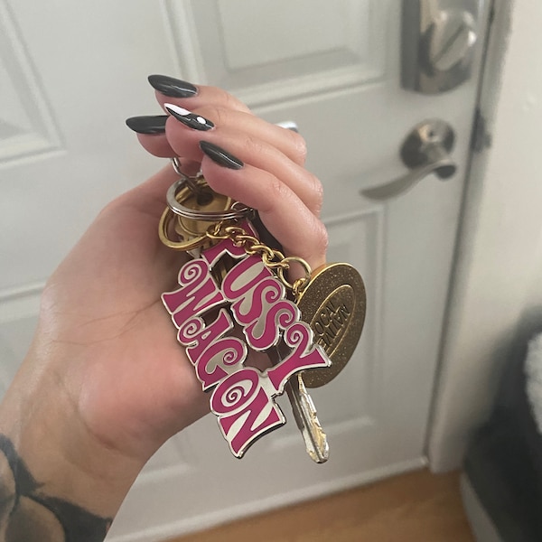 Pussy Wagon Keychain | Kill Bill Movie Item | Replica Keychain ...