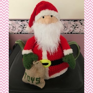 Knitting Pattern. PDF Digital Download. Mrs Claus Shelf Sitter - Etsy UK