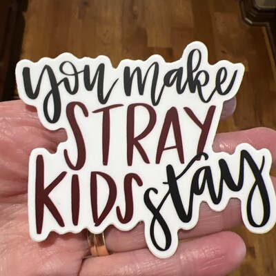Stray Kids STAY Sticker Vinyl Waterproof - Etsy